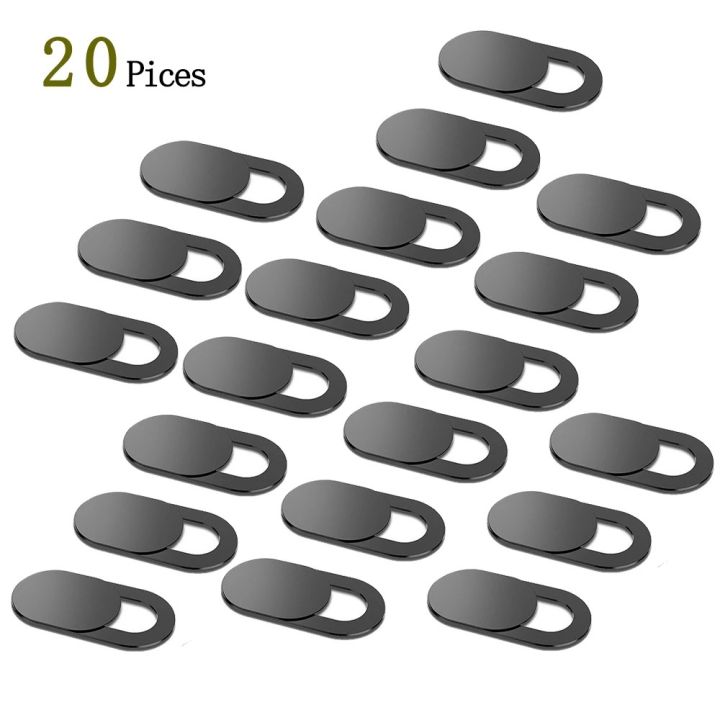 20/10 Pack Ultra thin WebCam Cover Shutter Magnet Slider Universal Lens ...