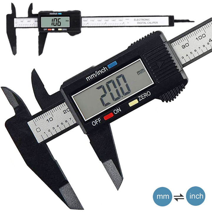 150mm 100mm Electronic Digital Caliper Dial Vernier Caliper Gauge ...