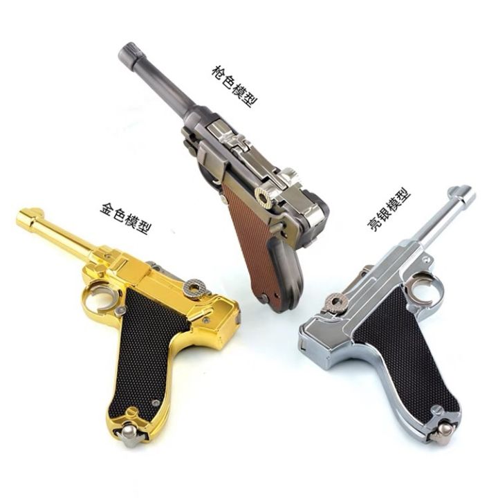 1:2.05 All-metal Luger P08 pistol model detachable alloy military model ...