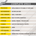 [ COMPLETE OFFICE PC SET ] Intel Core i7 10th Gen / i5 11th Gen CPU ...