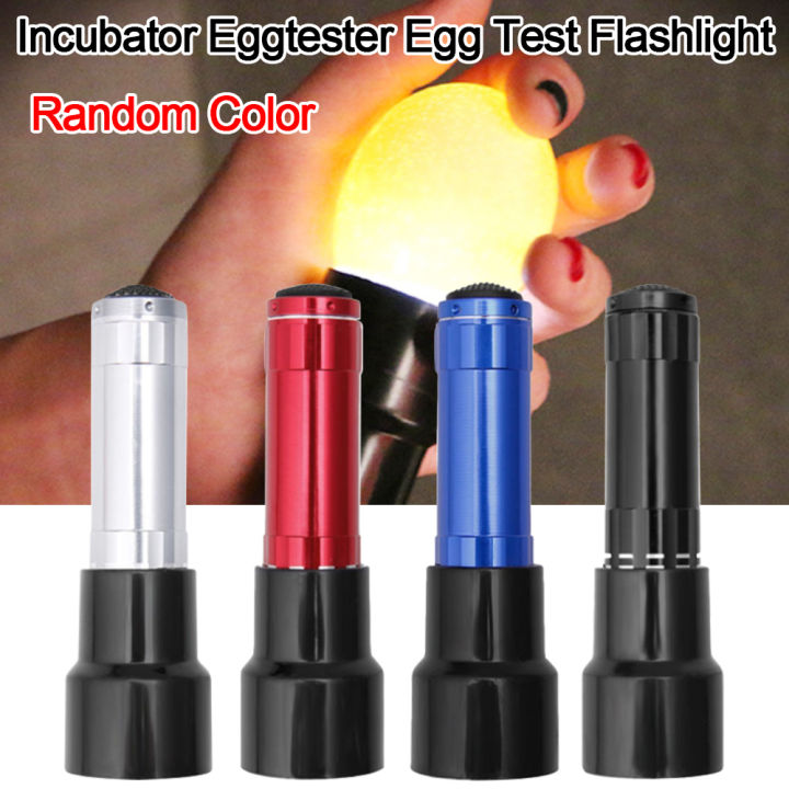 Incubator Eggtester Egg Test Flashlight 9 LED Egg Candling Lamp Cold ...