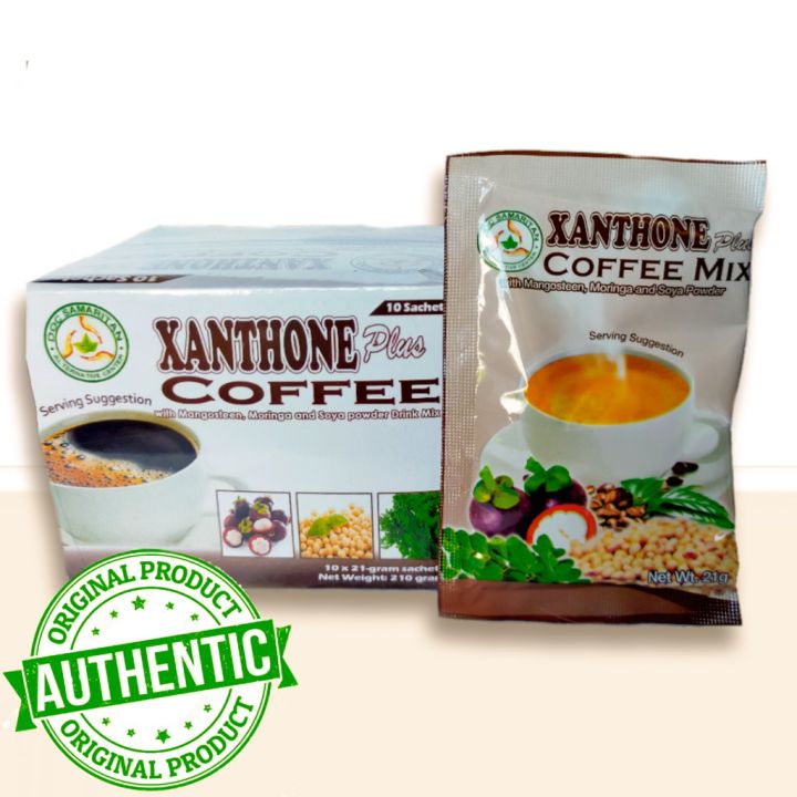 Xanthone Plus Coffee Mix with Mangosteen Moringa and Soya Powder 10 ...