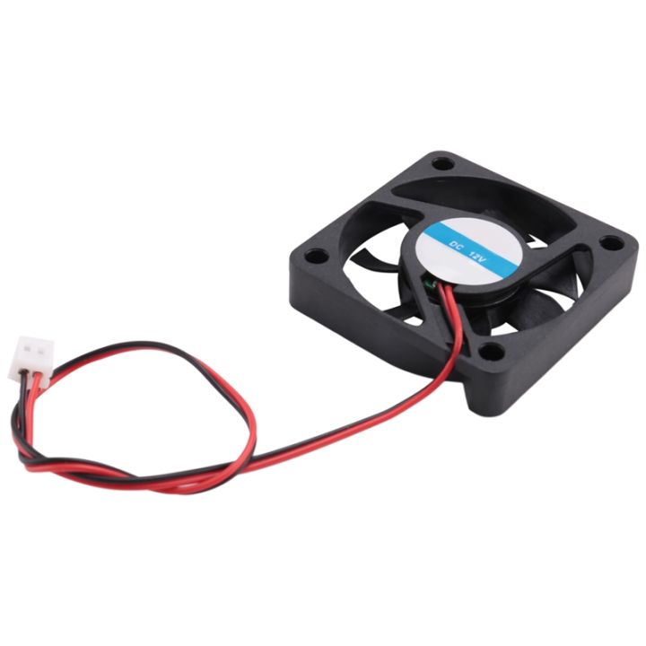 (PITV) 50mm x 50mm x 10mm 5010 DC 12V 0.1A 2Pin Brushless Cooling Fan ...