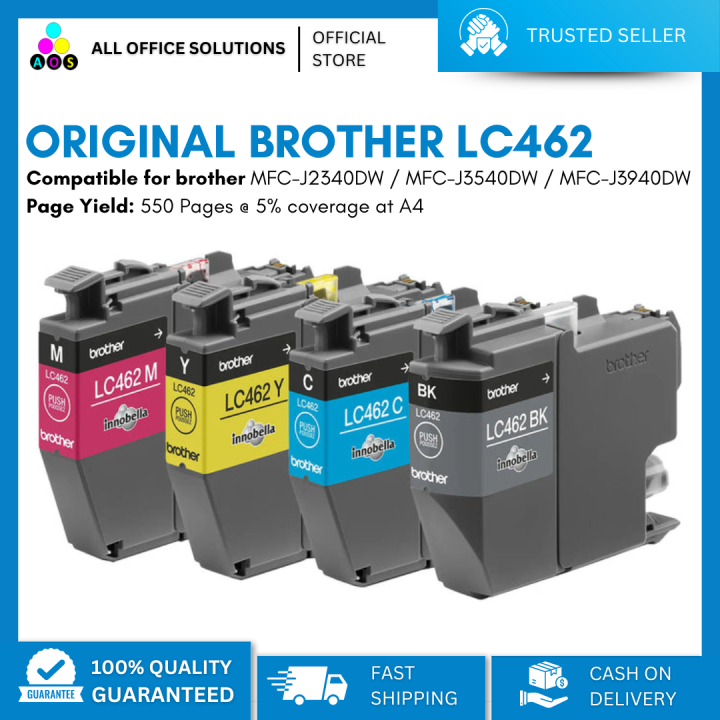 Original Brother LC462 Ink Cartridge | Lazada PH