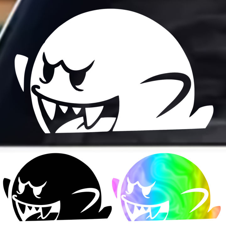 Cute Little Devil Car Decal BOO GHOST PEEKER Vinyl Decal for Car Window ...