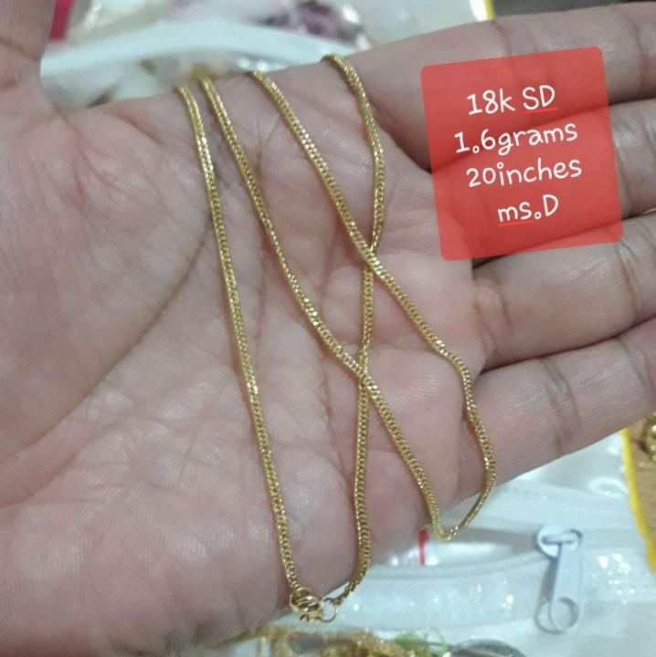 18k pure saudi gold necklace | Lazada PH