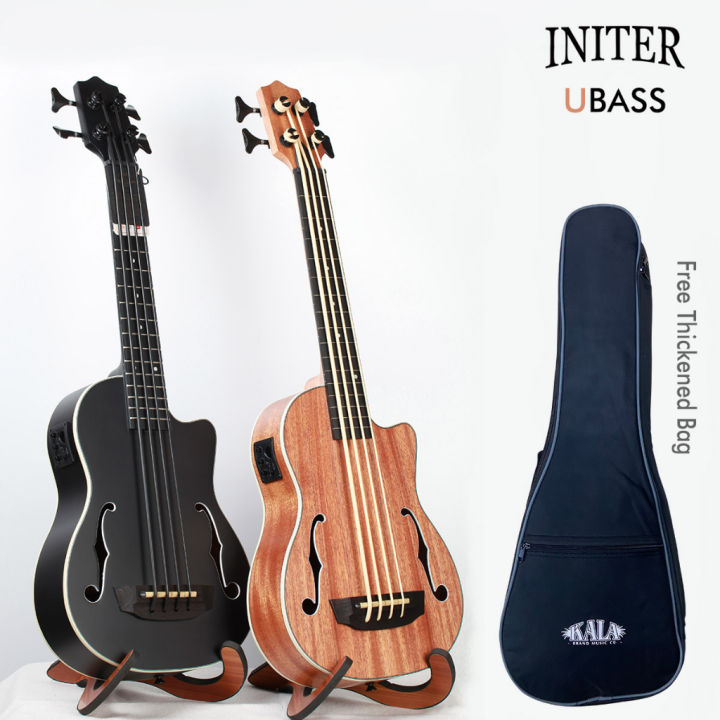 INITER 30inch Mahoney Ubass Fretted or Fretless ukulele bass with EQ ...