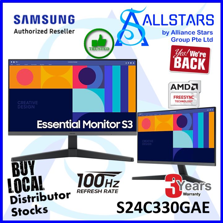 (ALLSTARS : We are Back PROMO) Samsung S24C330GAE / S24C330 24 ...