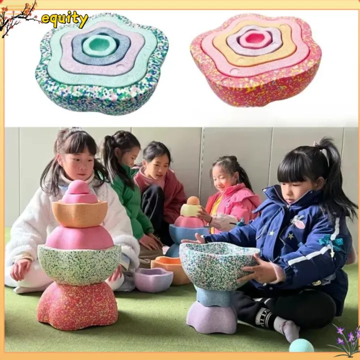 EQUITY Balance Obstacle Stepping Stones Foam Sensory Game Promote ...