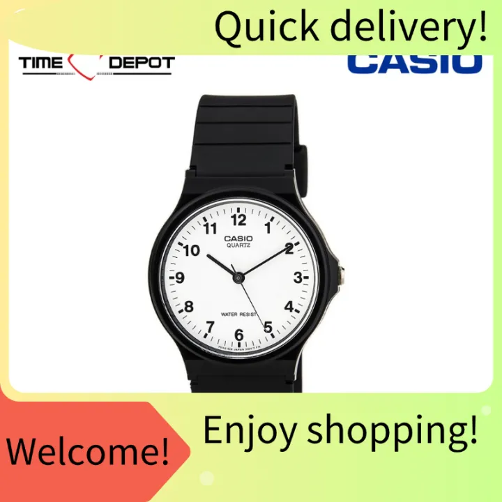 Casio MQ-24-7BLDF Analog Black Resin Strap Watch For Men fashion watch | Lazada PH