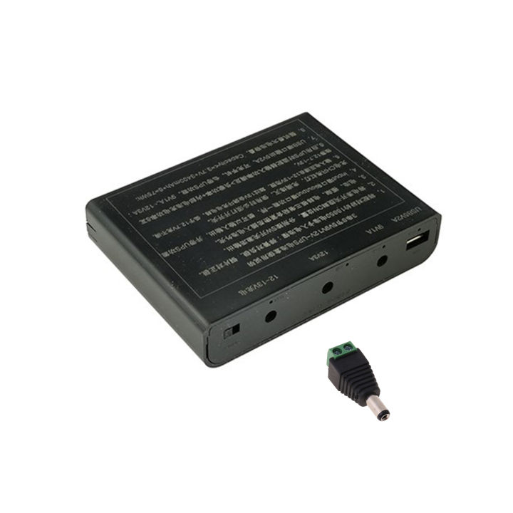 Rechargeable 12V 3000mAh Lithium ion Battery Pack for LED Strip, USB ...