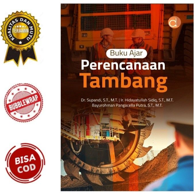 BUKU AJAR PERENCANAAN TAMBANG | Lazada Indonesia