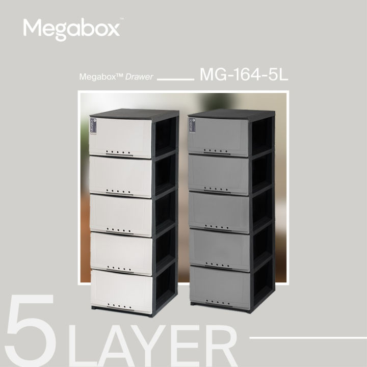 Megabox Rattan Drawer and Mega box drawer MG-164 ( 4 layers / 5 layers ...