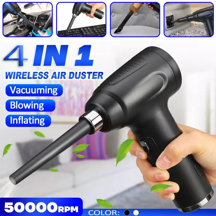 【1-3 Days Fast Delivery】Electric Air Duster for PC Cordless Air Duster ...
