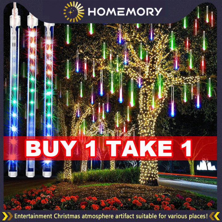 【BUY 1 TAKE 1】 Solar-Powered LED Meteor Shower Rain Lights Waterproof ...
