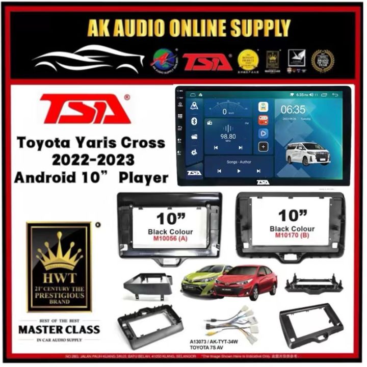 818 2+32GB TSA Toyota Yaris 2022 -2023 Android 10'' inch DSP/QLED ...