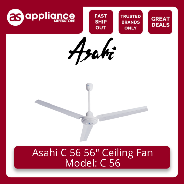 Asahi C-56 Ceiling Fan | Lazada PH