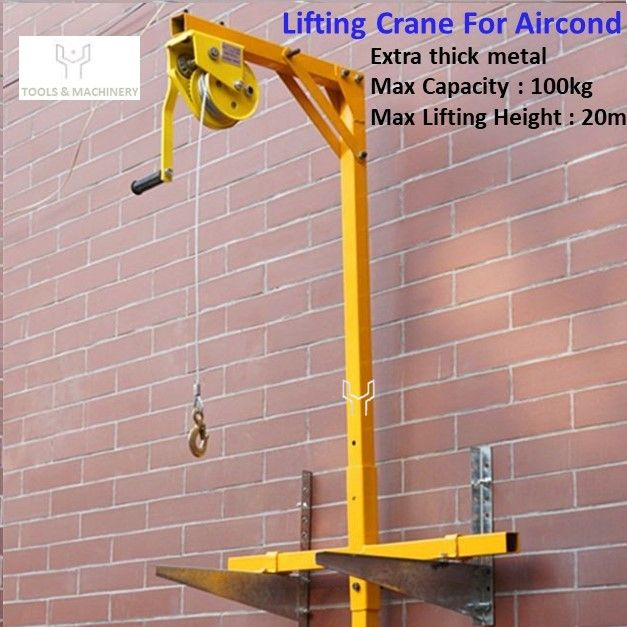 15m 3hp Lifting Crane For Aircond @ Lift Air Conditioner @ Lifter ...