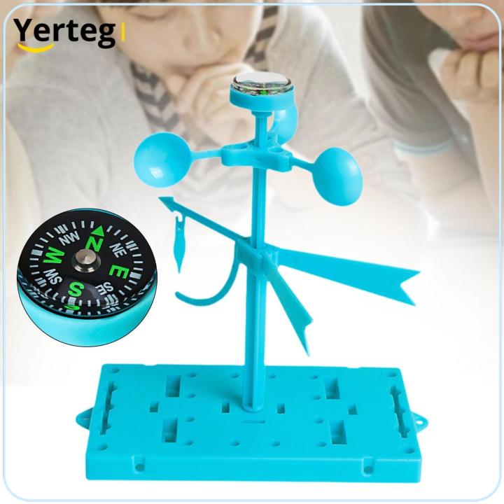 Prettyia Science Wind Vane Model, Teaching Prop, DIY Assembly Preschool ...