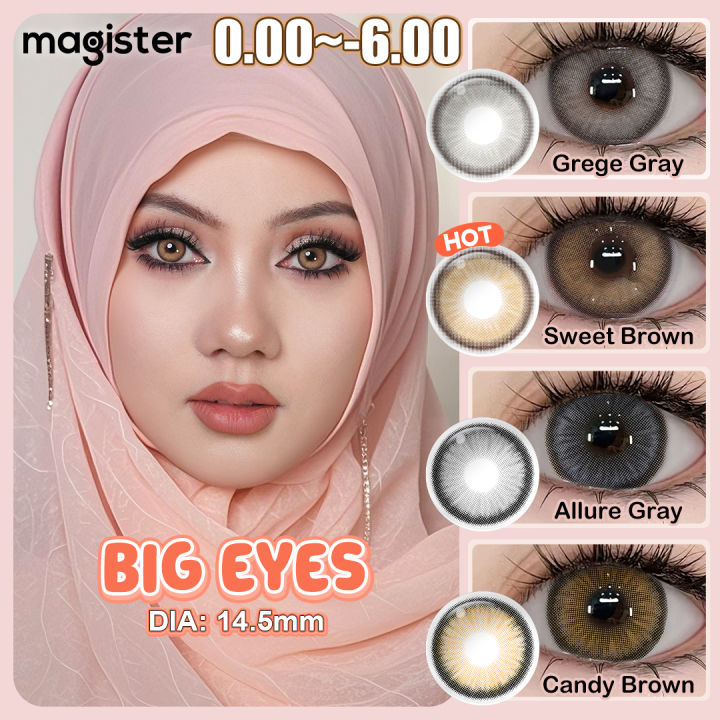 Magister Contact Lens 1Pair 14.5mm Fashionable Contact Lenses LUNA ...