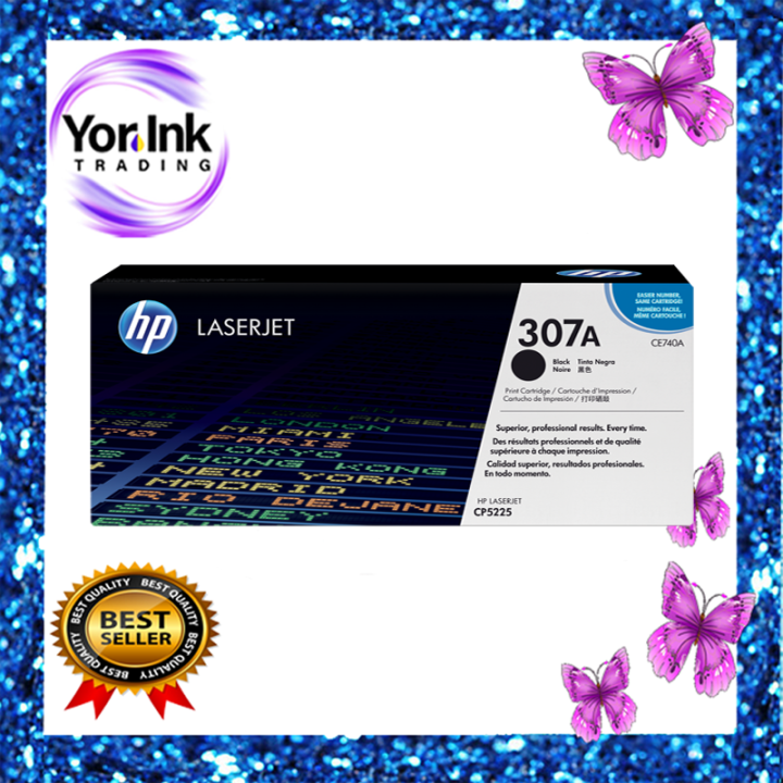 HP 307A Black Original LaserJet Toner Cartridge (CE740A) | Lazada PH