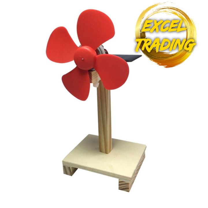 Project RBT Tahun 5 : DIY Solar Toys 3D Wooden Wood Powered Fan ( Under ...