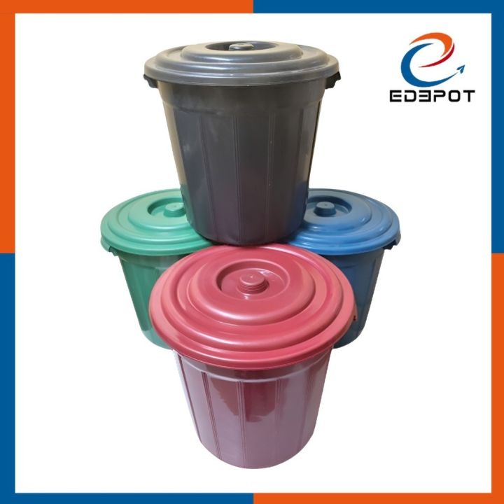 Edepot Heavy duty water container | 80Liters drum with cover Random ...