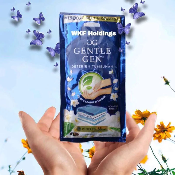 Gentle Gen 1 renceng isi 14 pcs Deterjen Cair konsentrat Kemasan 1000 ...