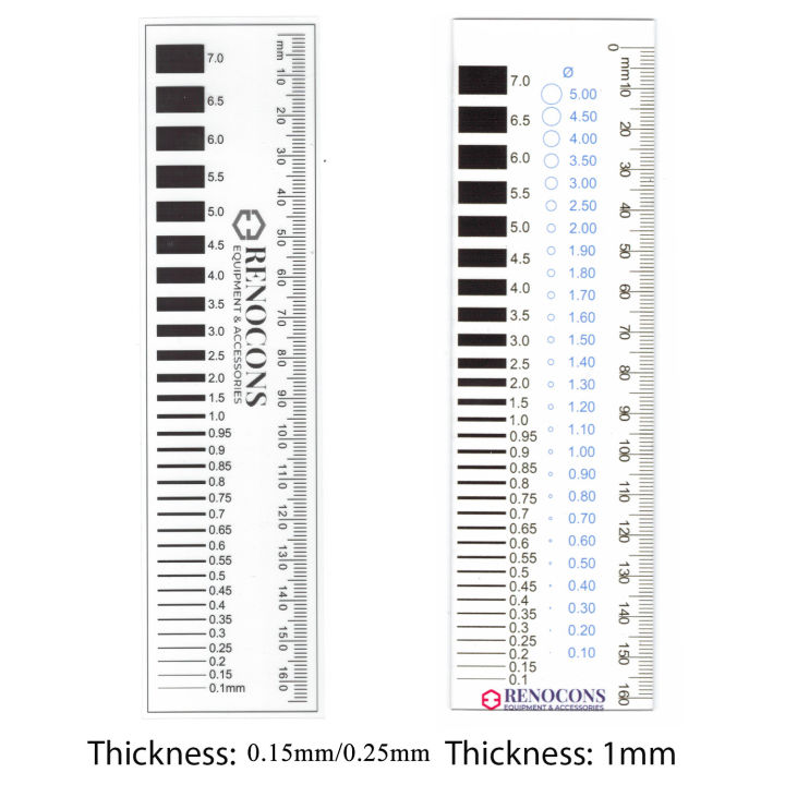 Concrete Crack Width Gauge Crack Width Gauge Inspection Tool Crack Line ...