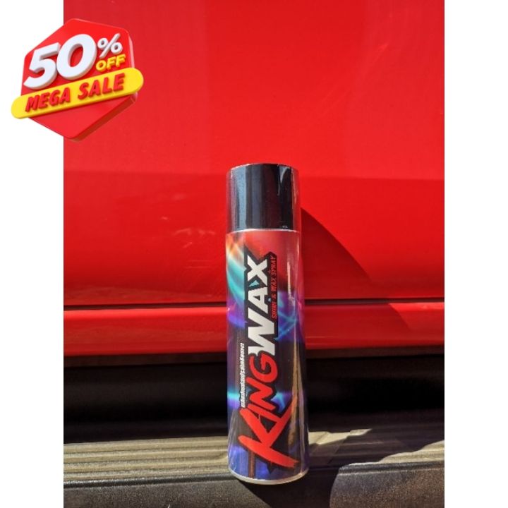 สเปรย์ เคลือบ เงา King wax ของแท้ #สเปรย์เคลือบเงา #น้ำยาเคลือบเงา #น้ำยาล้างรถ #น้ำยาลบรอย ...