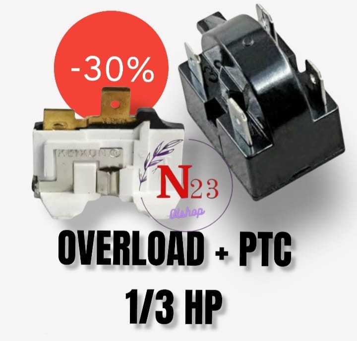 Overload 1 3 HP ptc relay kulkas es overload freezer box Overload Kualitas Tinggi Suku Cadang Kulkas Dan Freezer Lazada Lazada Indonesia