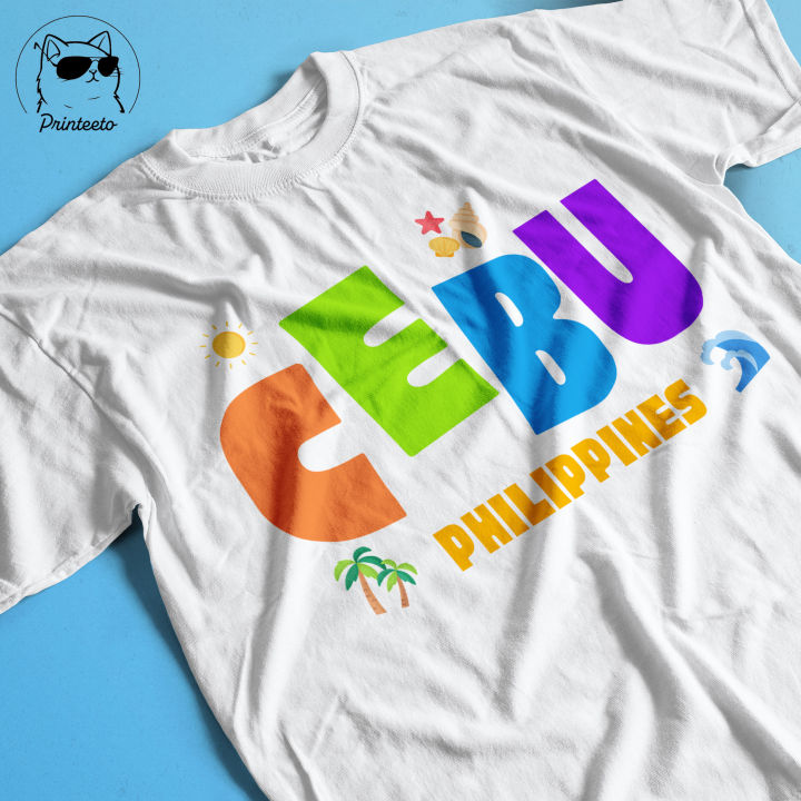 Cebu Shirt Beach Shirt Souvenir Shirt Philippines Souvenir Shirt Unisex ...