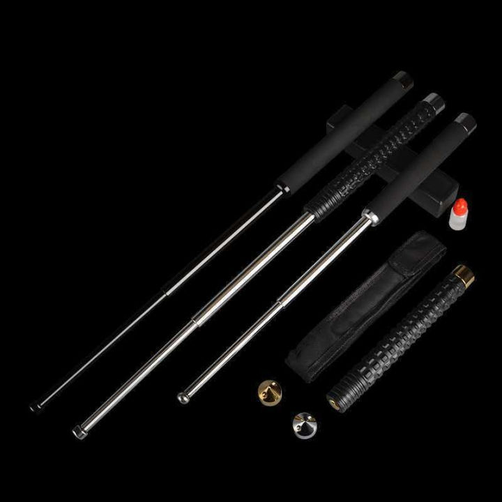 (Spot products)Expandable Baton Swing Stick escopic Stick Anti-Wolf ...