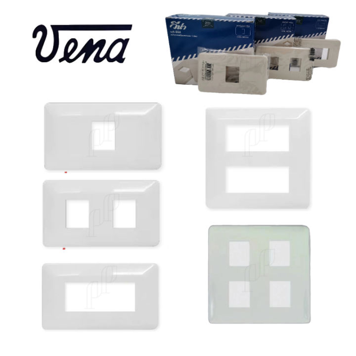 Vena หน้ากากสวิตซ์ แผงหน้ากากปลั๊ก 1ช่อง 2ช่อง 3ช่อง 4ช่อง 6ช่อง ช่อง ...