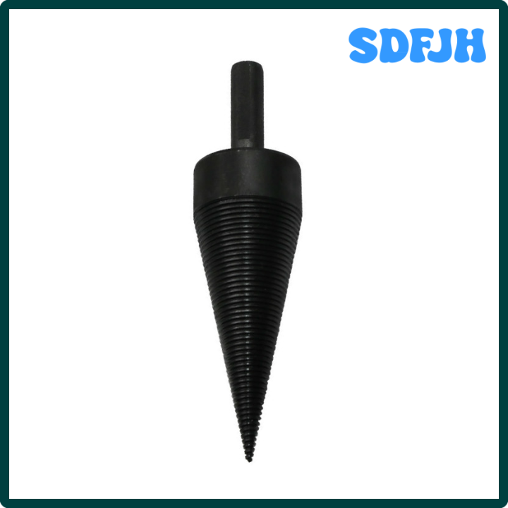 SDFJH 38mm Firewood Splitter Machine Electrical Drill Wood Cone Reamer ...