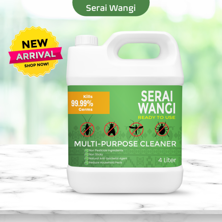Serai Wangi Multi Purpose Floor Cleaner Anti-bacterial Pest Repellent ...