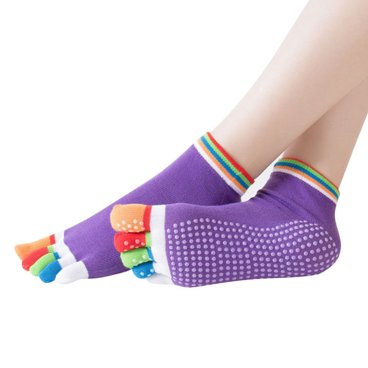 【Miss Lan】Orthopedic Compression Socks Women Toe Socks Ultra Low Cut ...