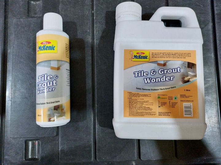Mrs Mckenic Tile & Grout Wonder - Removes Tile & Grout Stains - Choose ...