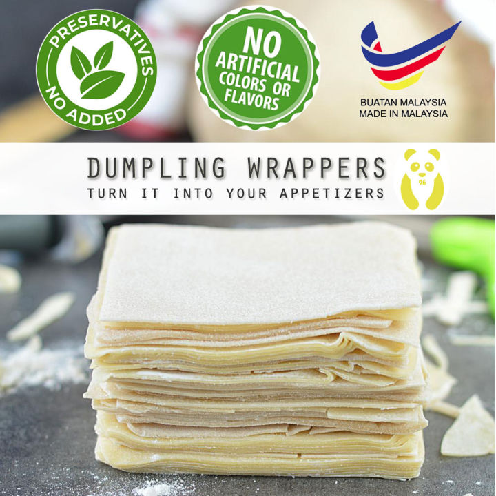 Dumpling Skin 600gm Vacuum Pack Frozen Dumpling Wrapper No Additive ...