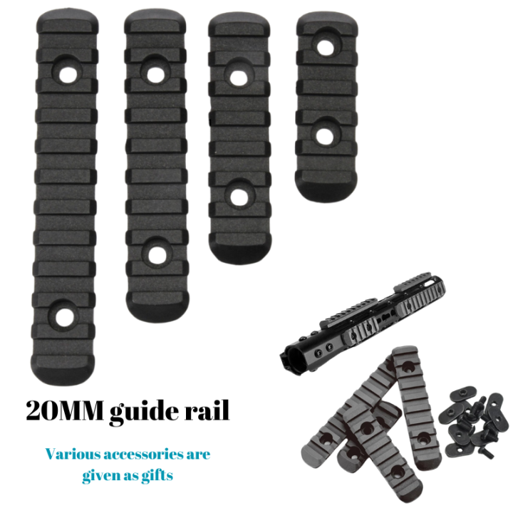 Picatinny Rail M-lok Metal Piece 5/7/9/11/13 Slot Fishbone 20mm Rail ...