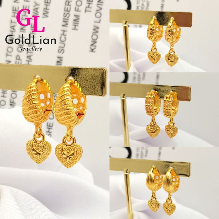 Emas GoldLian Earring - Subang Dewasa (GE89-A-B-C-D-E)(GE409)(GE415 ...