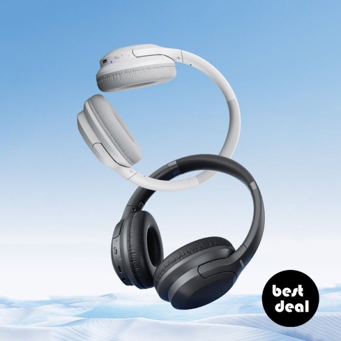 Robot Spirit H20 Wireless Foldable Headphone Bluetooth | Lazada Indonesia