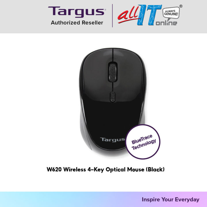 Targus W620 4-Key BlueTrace Wireless Optical Mouse (AMW620MY-51) Mouse ...