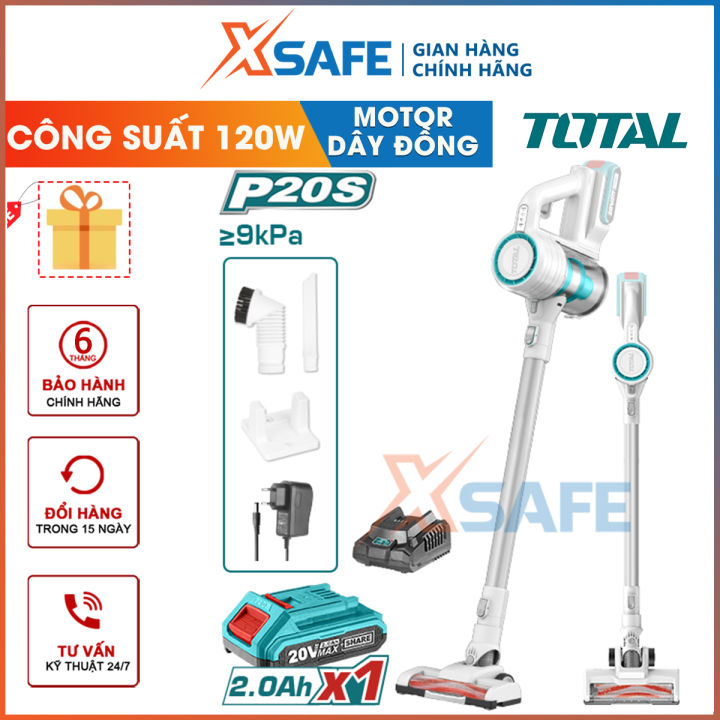 Máy hút bụi 0.8L dùng pin 20V Total TVLI2006 - chính hãng - xsafe ...