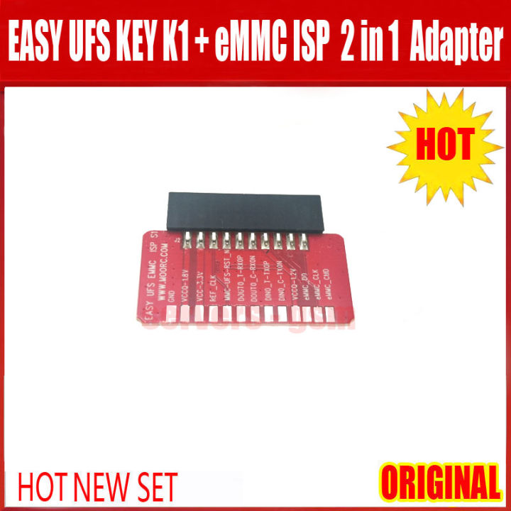 【In-Demand Item】 EASY Plus UFS key K1 + eMMC ISP 2 IN 1 Adapter for UFS ...