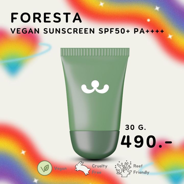 (ตัวแทน)FORESTA Vegan Sunscreen SPF50+ PA++++ | Lazada.co.th