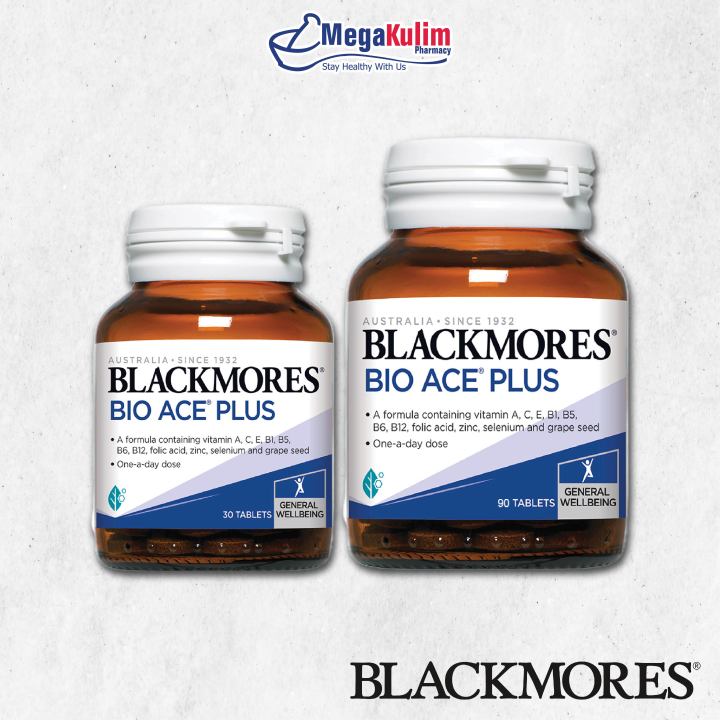 Blackmores Bio Ace Plus (30 / 90 Tab) | Lazada