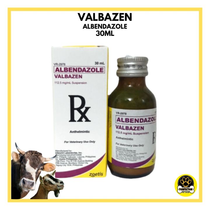Valbazen 30ml (Dewormer) for farm animals- goat, sheep, and cattle ...