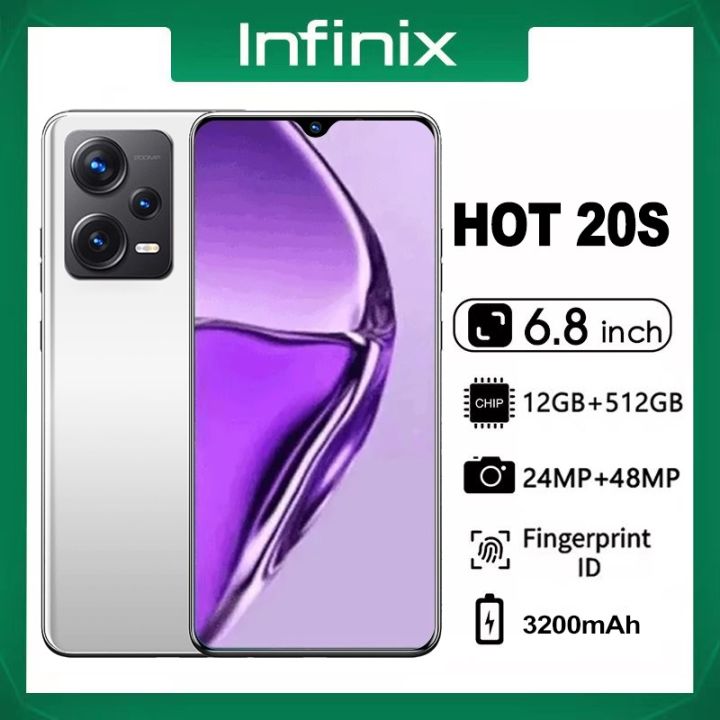 Infinix Hot 20S 5G 1 year warranty 6.8inch cellphone original Large ...