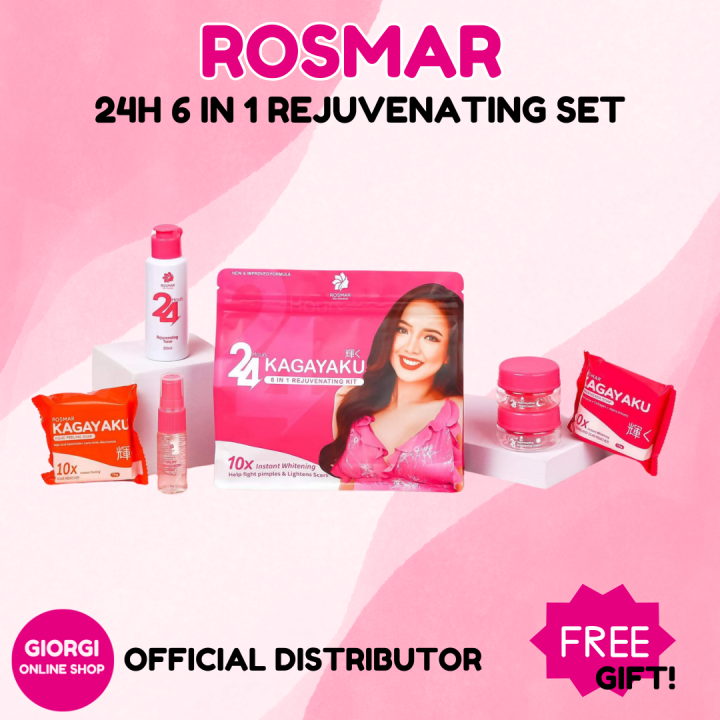 NEW PACKAGING! Rosmar Kagayaku 24 Hour Rejuvenating Set | Lazada PH